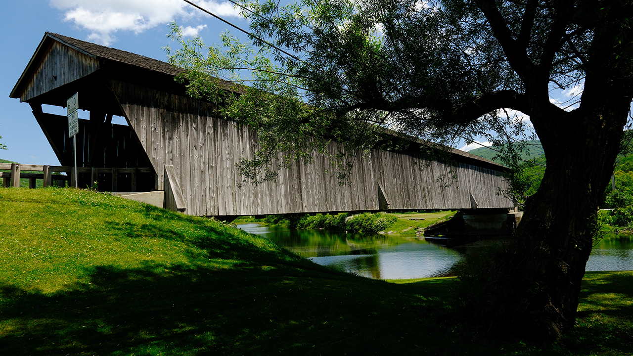 Downsville, NY Covered Bridge – Traveling with the McRidge's